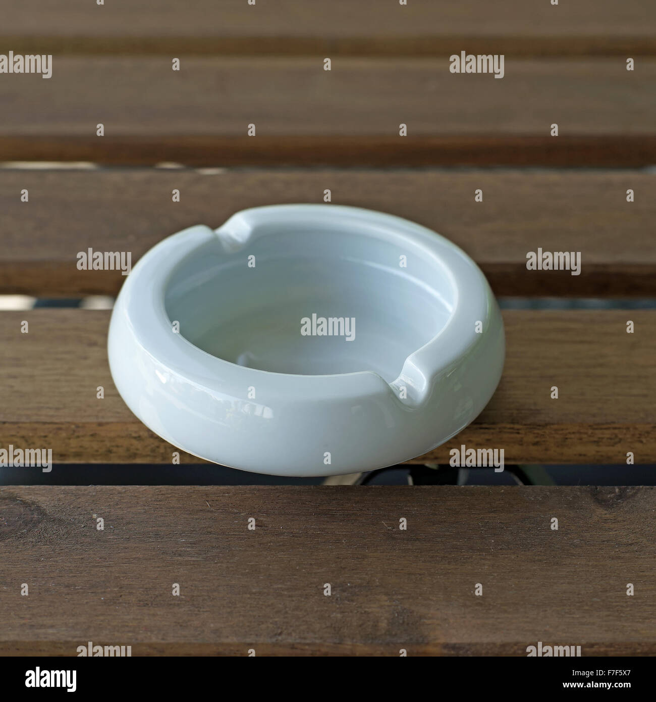 Empty white ashtray on hi-res stock photography and images - Alamy