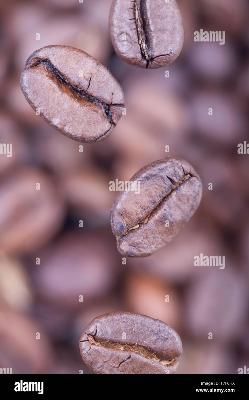 Falling coffee beans hi-res stock photography and images - Alamy