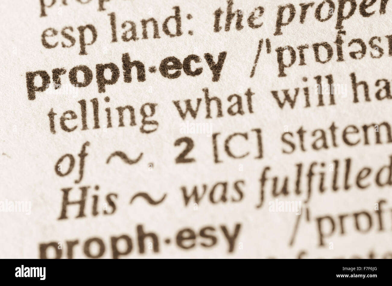 Book of prophecy hi-res stock photography and images - Alamy