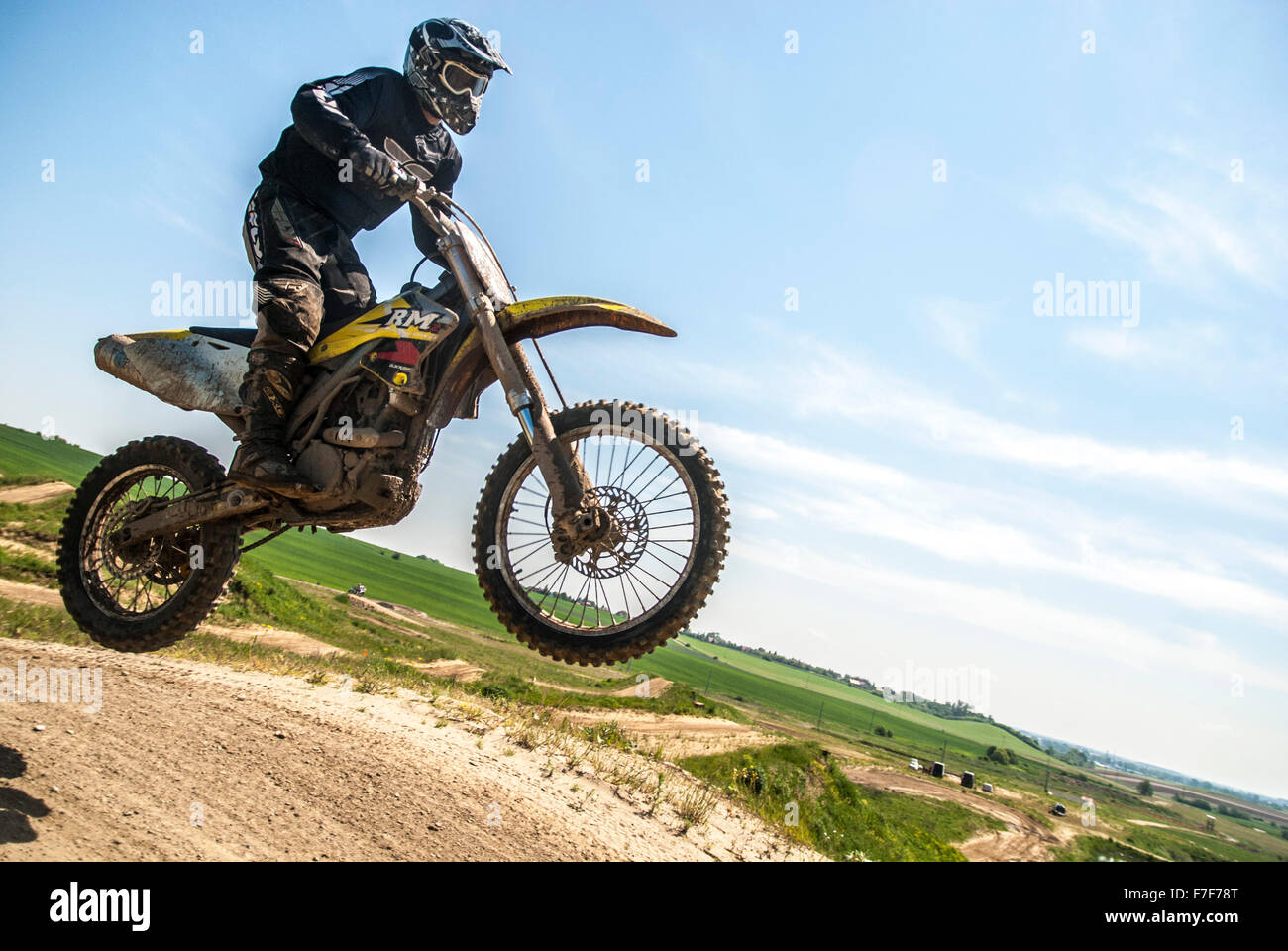 Motocross jump hi-res stock photography and images - Alamy
