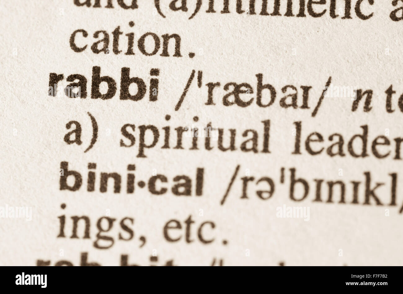 Rabbi Definition