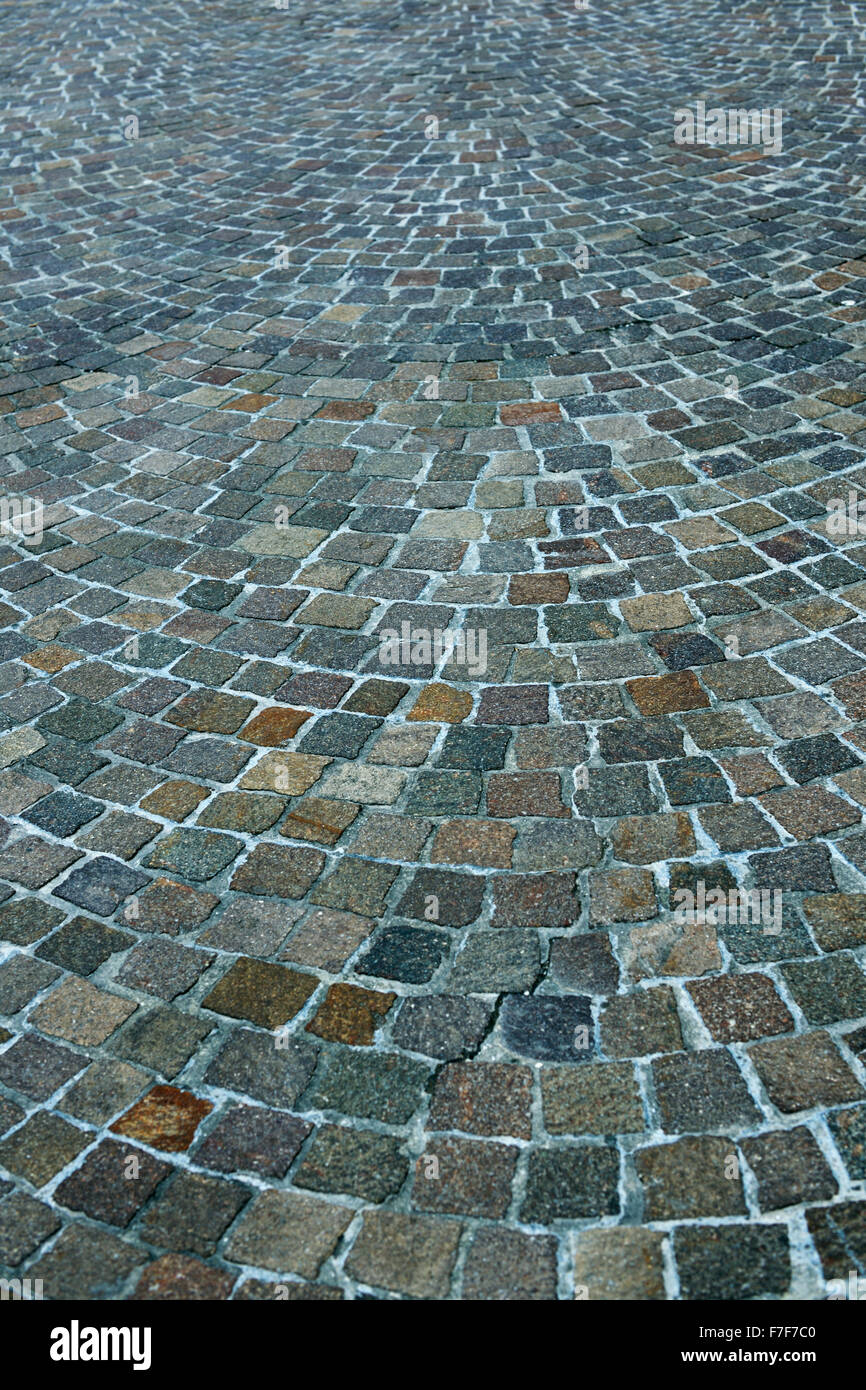 Floor of a street with stone tiles Stock Photo - Alamy