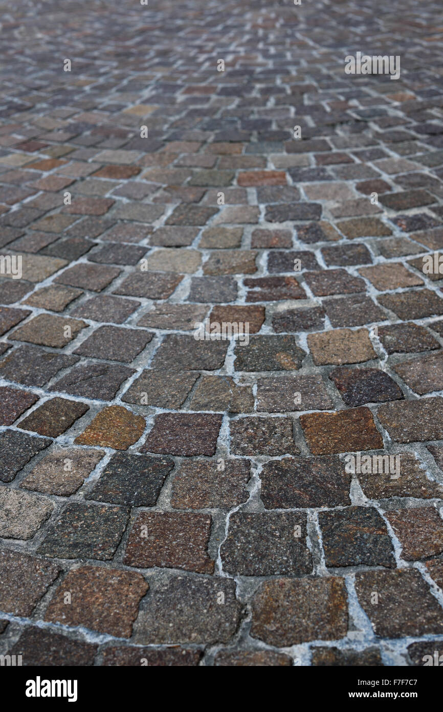 Floor of a street with stone tiles Stock Photo - Alamy