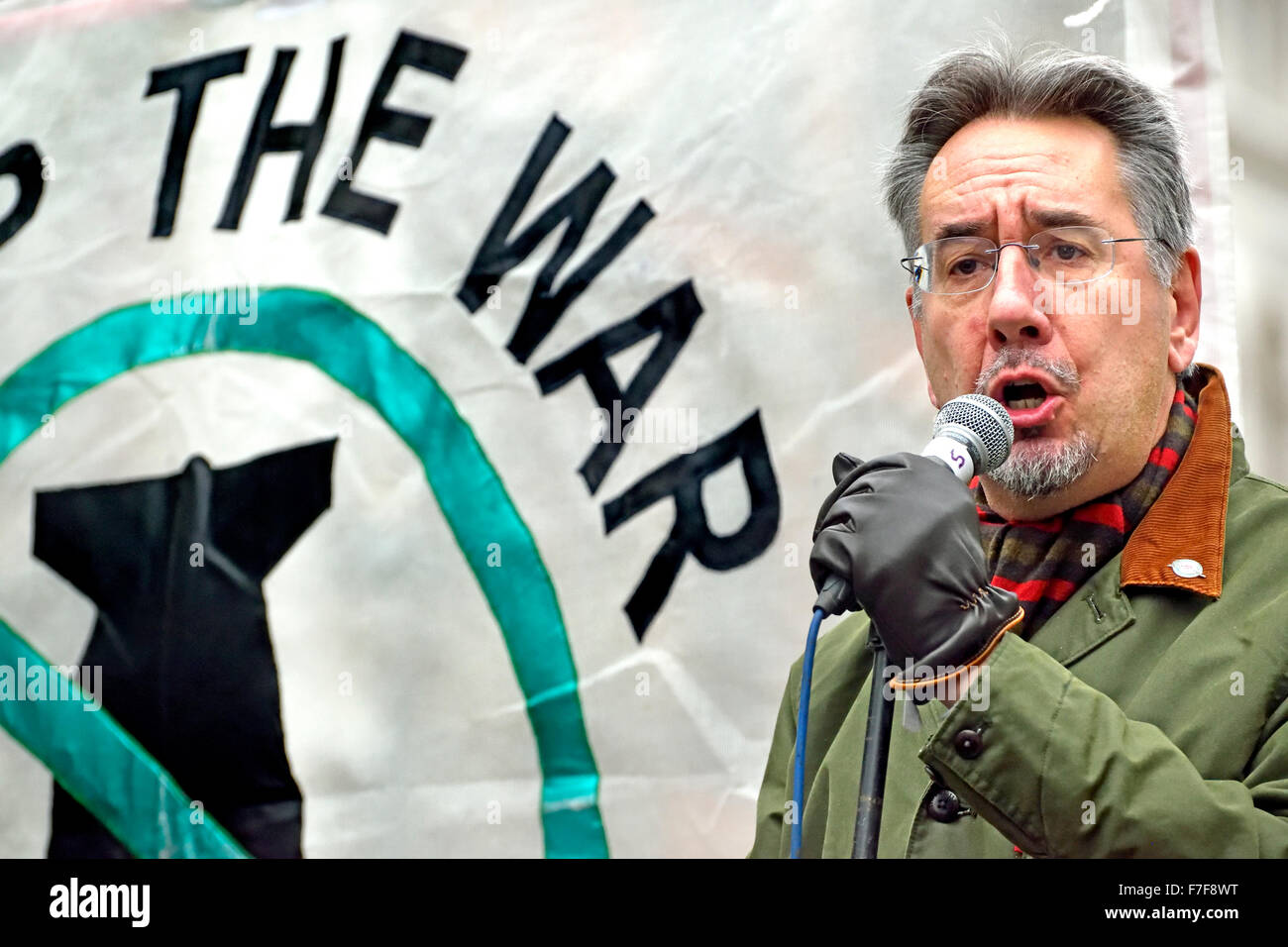 John Rees - People's Assembly and top The War coalition - speaking at ...