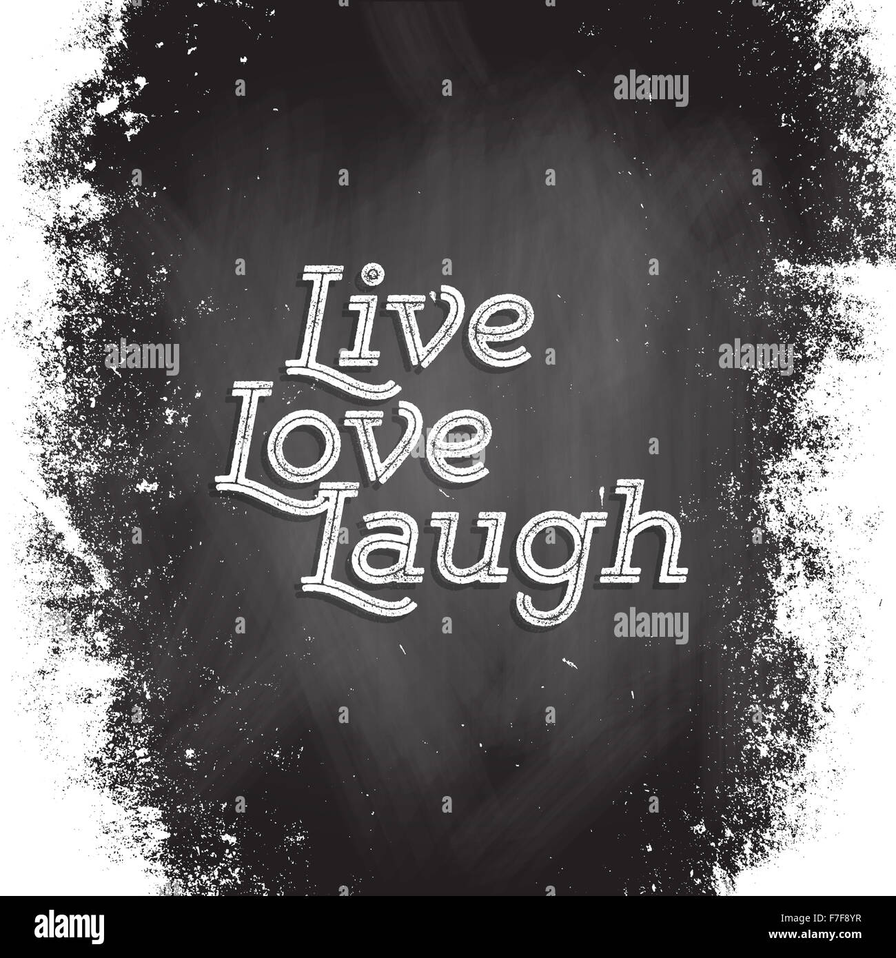 Short inspirational quote on a grunge background Stock Photo - Alamy