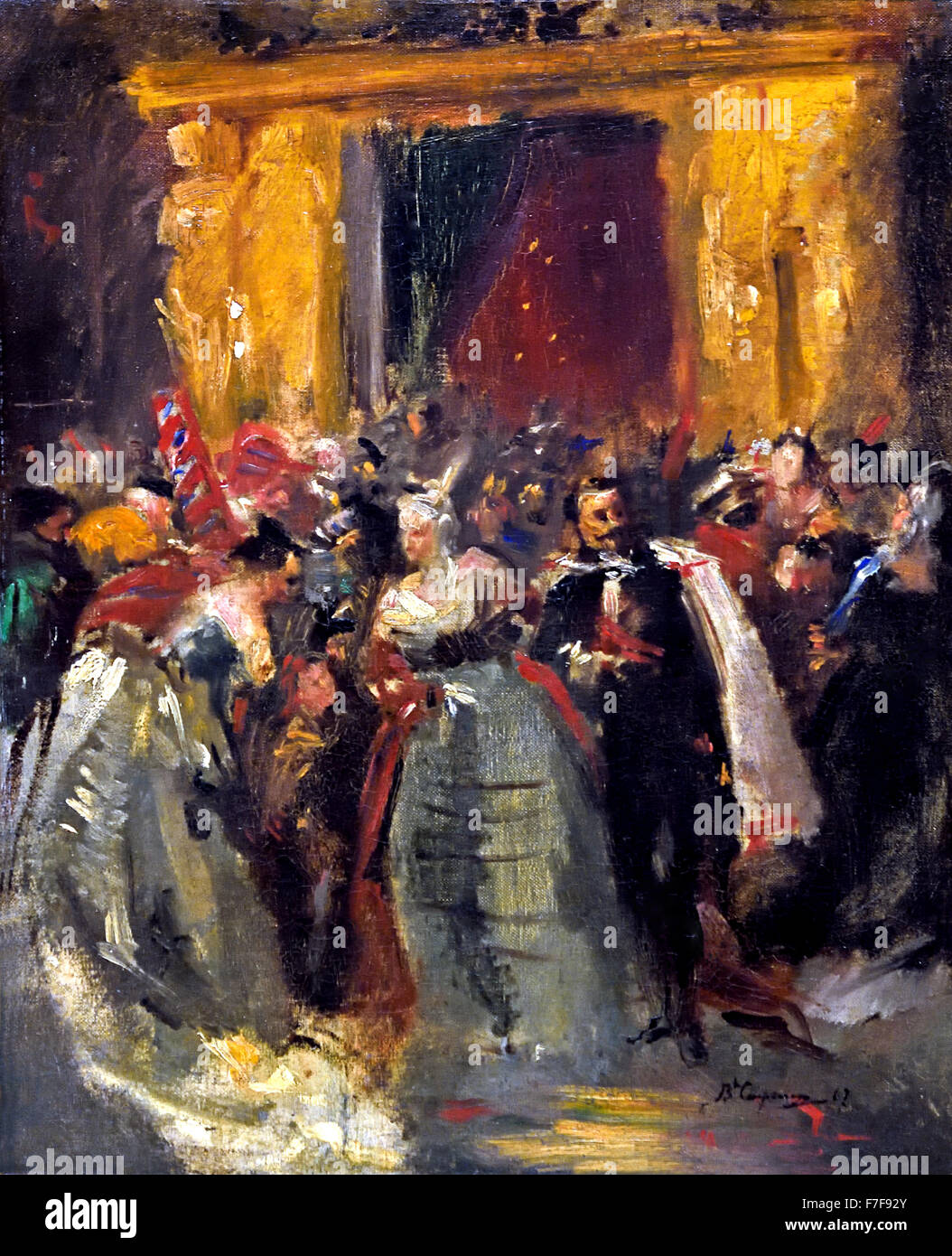 Bal costumé au palais des Tuileries - Costume Ball at the Tuileries ...