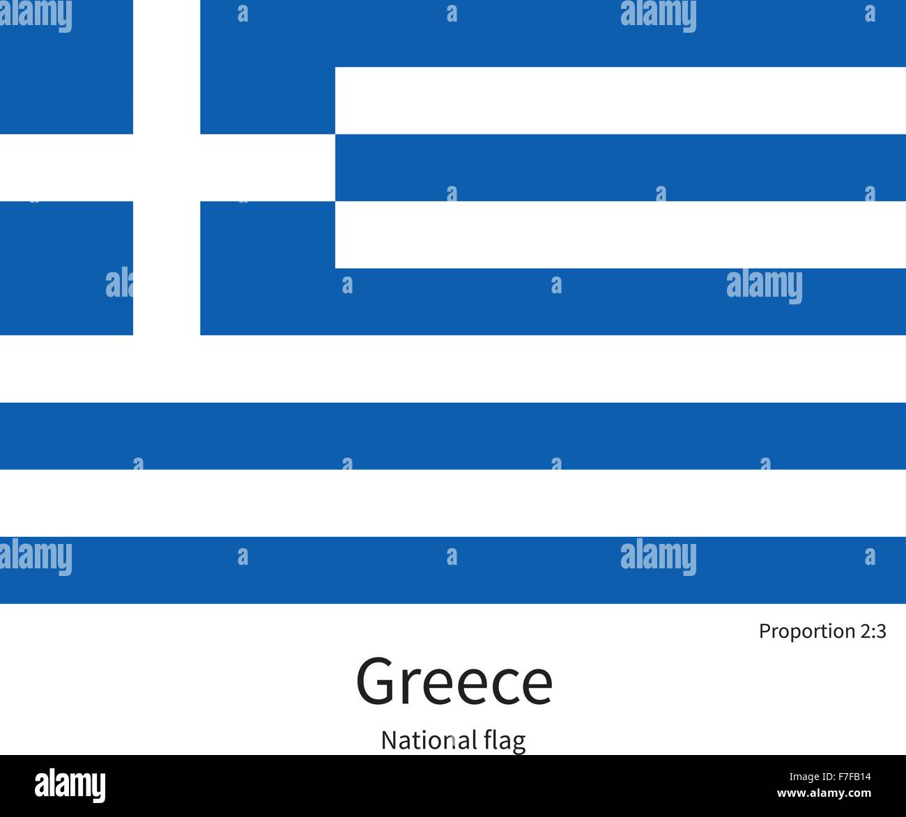 Greece Flag Colors