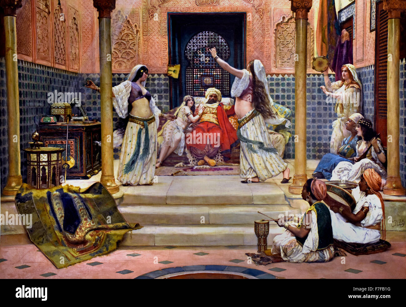 Les almées 1893 Paul Bouchard 1853 - 1937 France French Stock Photo - Alamy