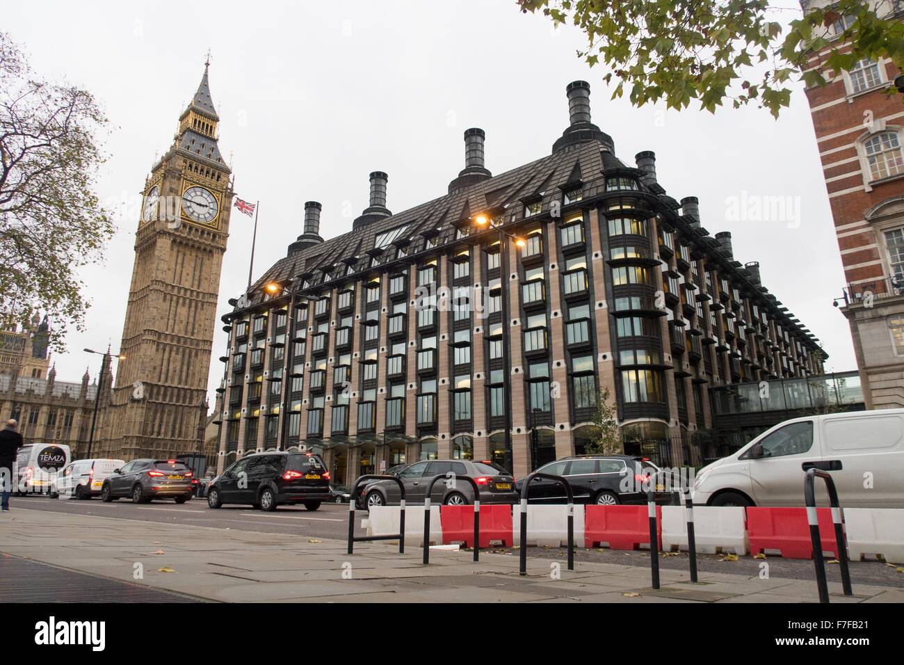 General View GV of Portcullis house, Westminster, London, Britain Stock ...