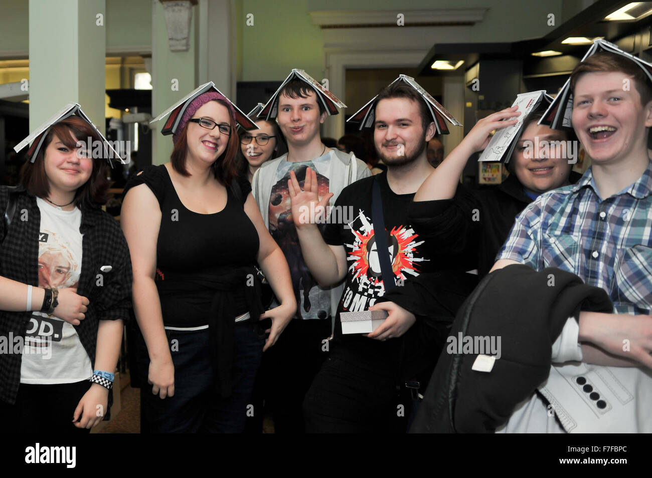 Thomas Ridgewell aka TomSka promoting and signing copies of his book ...