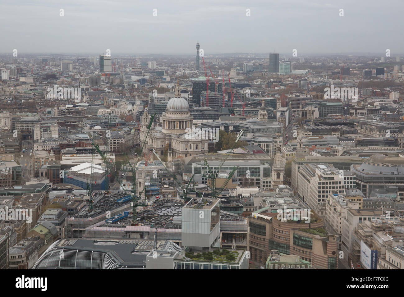 Views of West London from the SkyGarden Stock Photo - Alamy