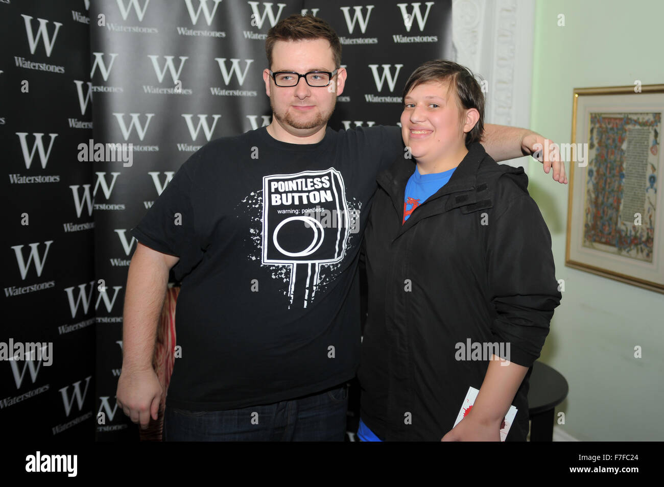 Thomas Ridgewell aka TomSka promoting and signing copies of his book ...