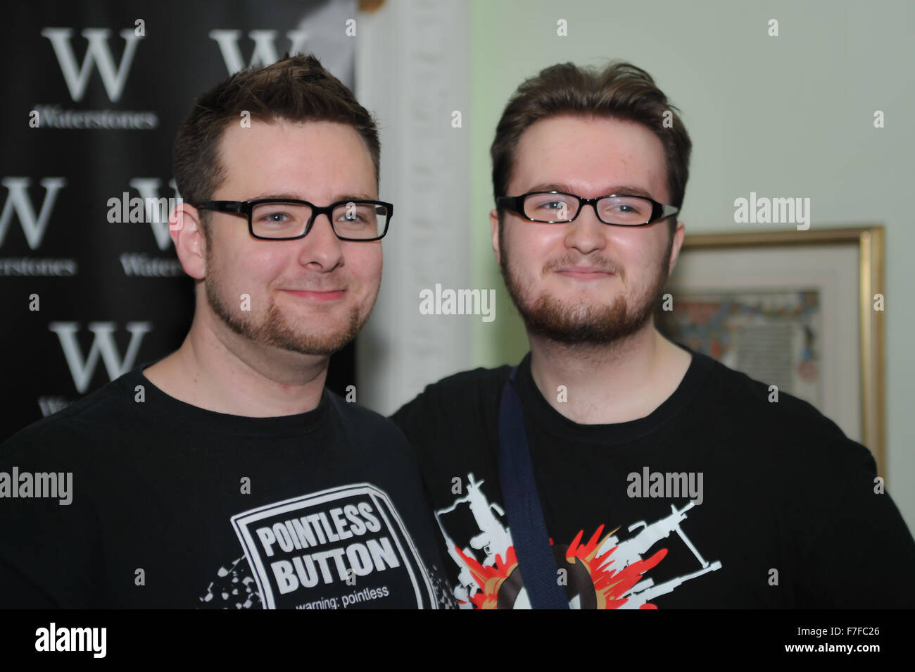 Thomas Ridgewell aka TomSka promoting and signing copies of his book ...