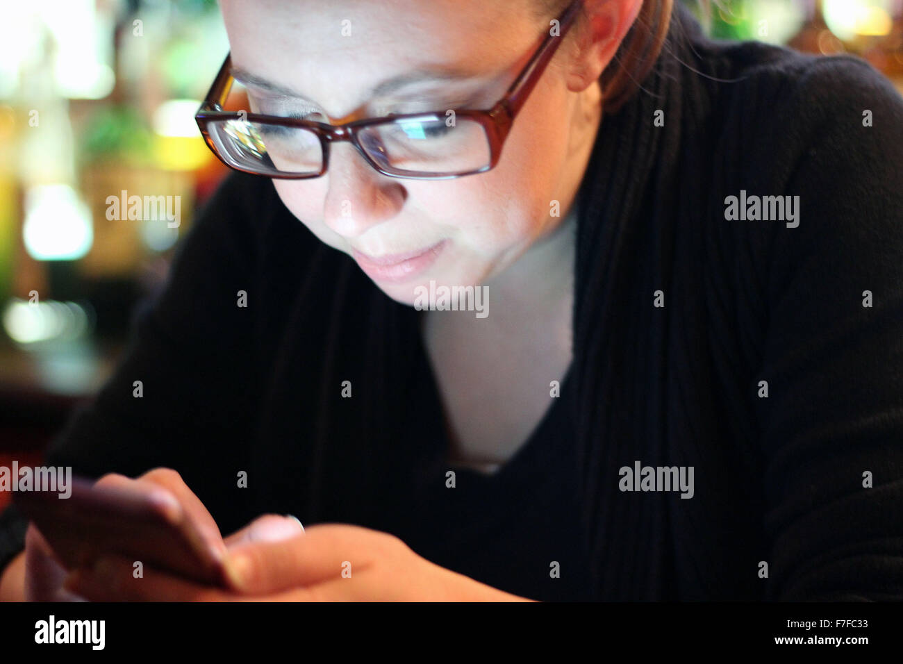 People Using Technology Stock Photo - Alamy