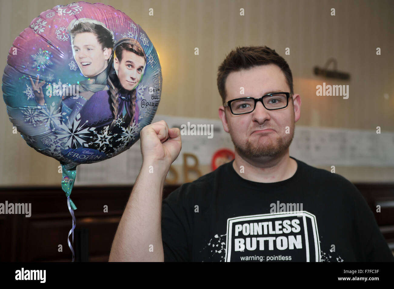 Thomas Ridgewell aka TomSka promoting and signing copies of his book ...