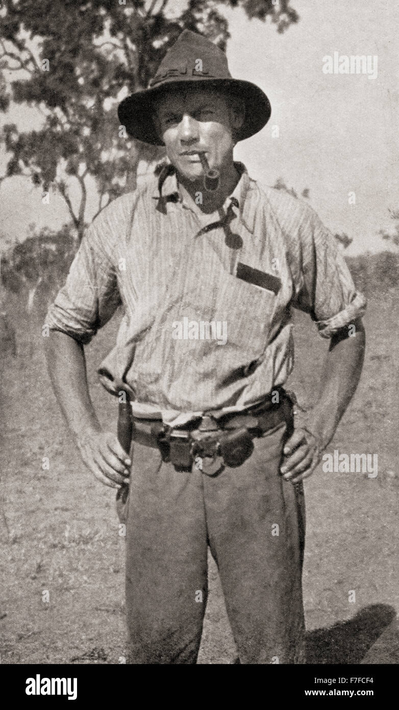 Michael Terry, 1899–1981. Australian explorer, surveyor, prospector and ...