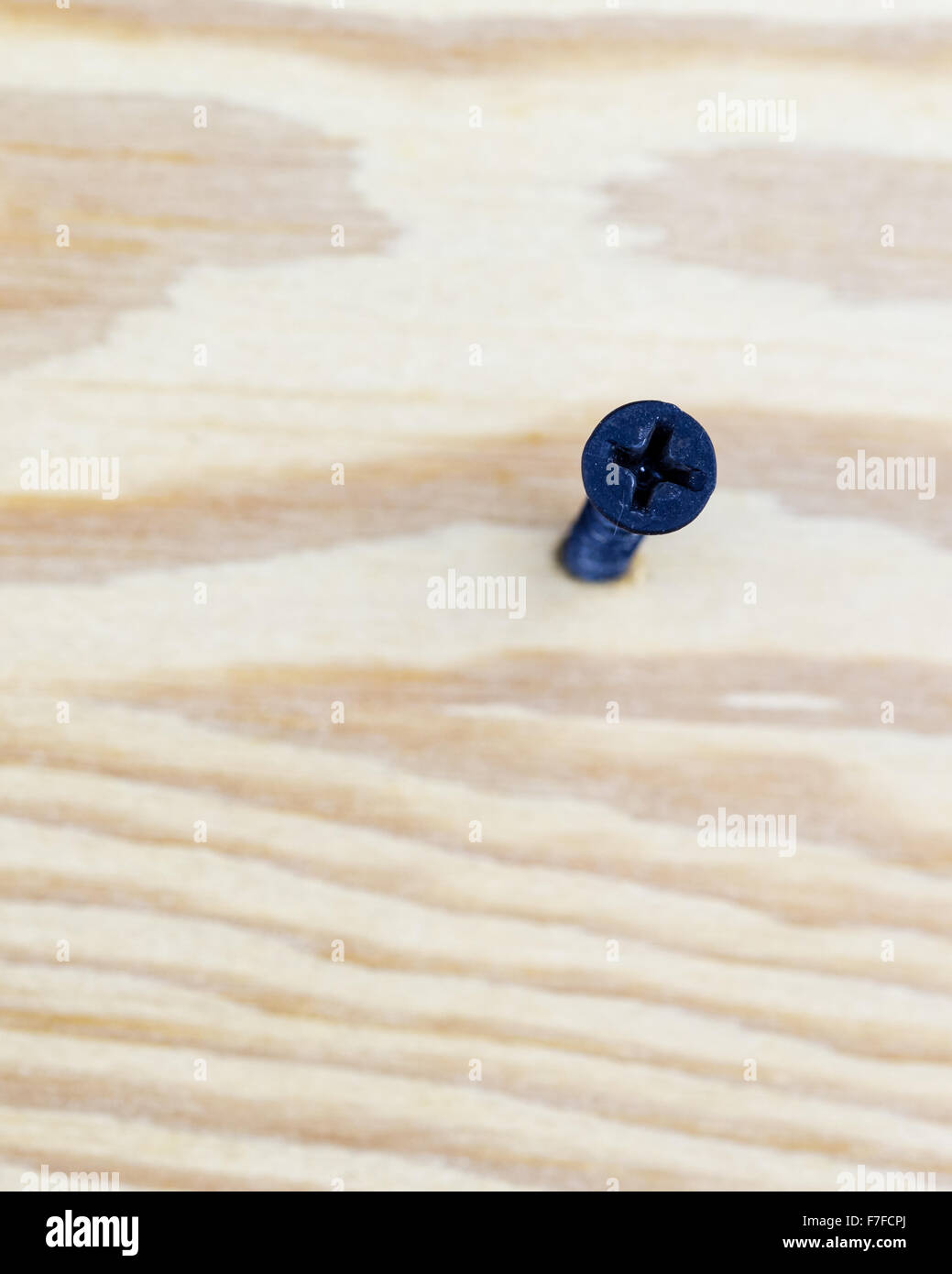 Screw in board hi-res stock photography and images - Alamy