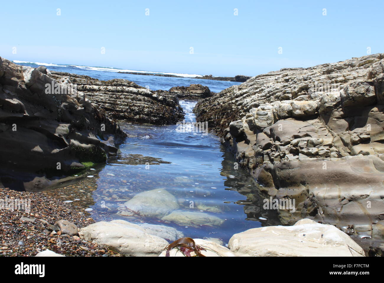 surf crashing on the rocks Stock Photo - Alamy