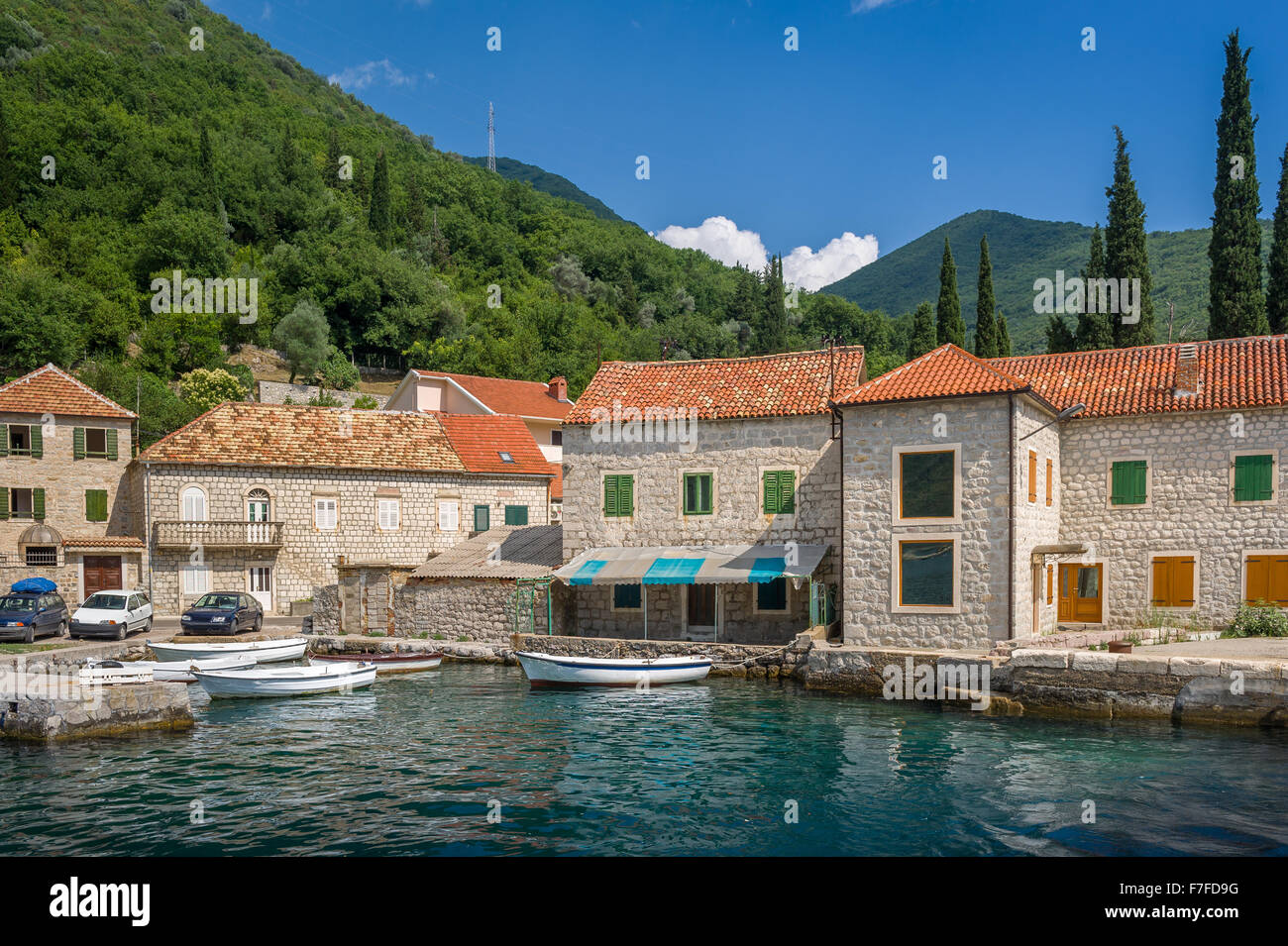 View old touristic village hi-res stock photography and images - Alamy