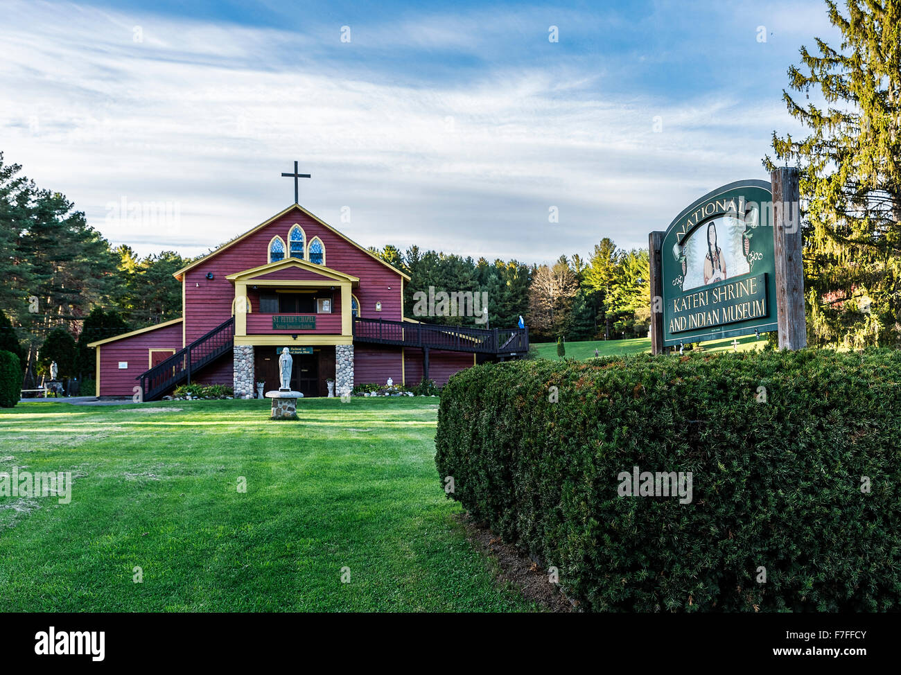 National Shrine of Saint Kateri Tekakwitha, Fonda, New York, USA ...