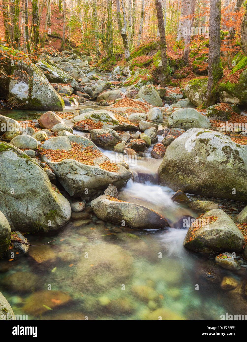 Stream rushing over rocks hi-res stock photography and images - Alamy