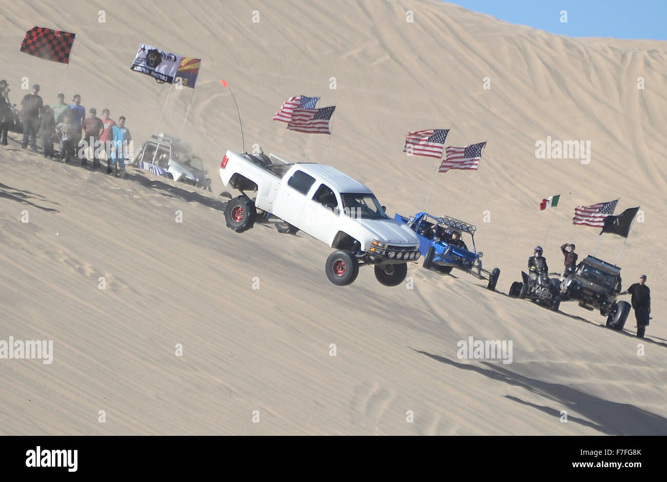 November 28, 2015. Glamis CA. Thousands of sand duners take to the ...