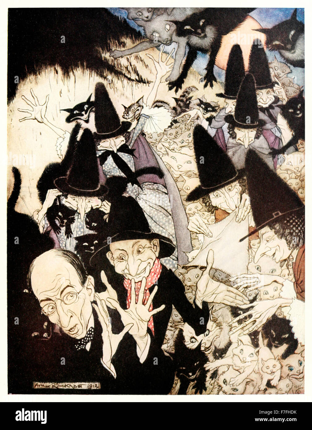 'As I was going to St. Ives.' from 'Mother Goose - The Old Nursery ...