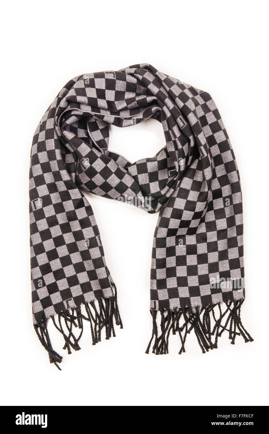 Warf scarf isolated on the white background Stock Photo - Alamy