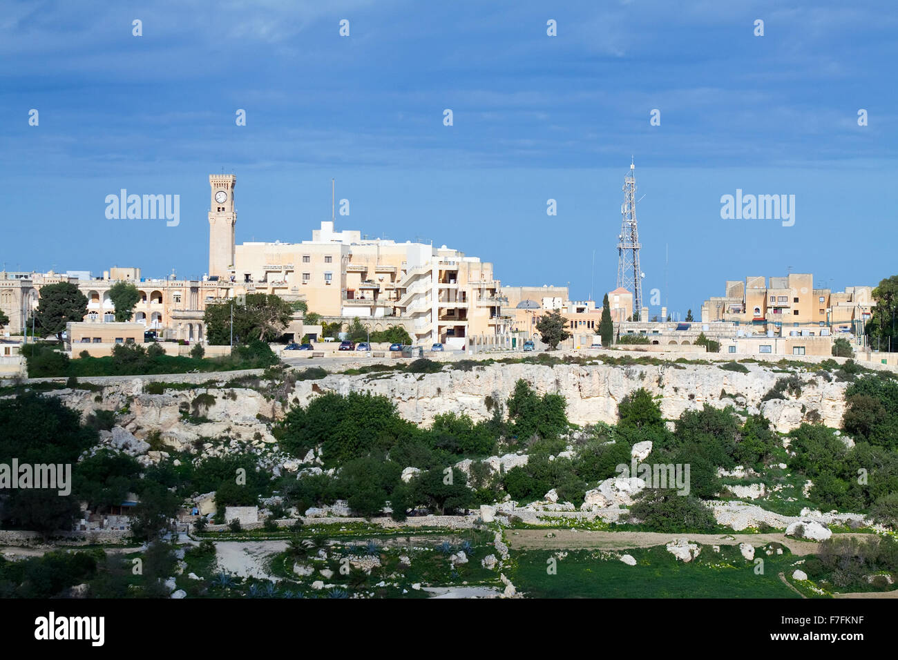 Mtarfa clock tower hi-res stock photography and images - Alamy