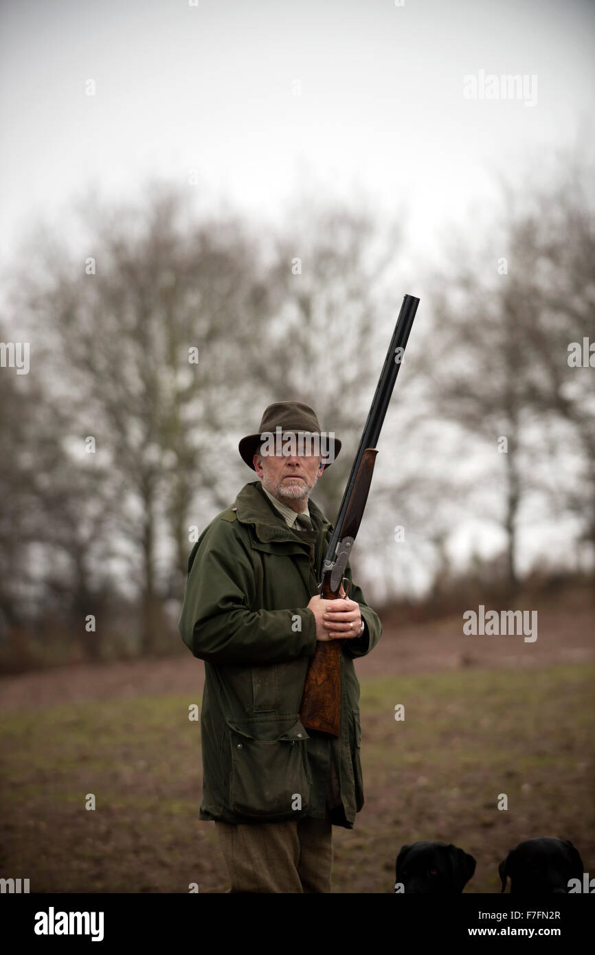 A day out shooting Stock Photo - Alamy