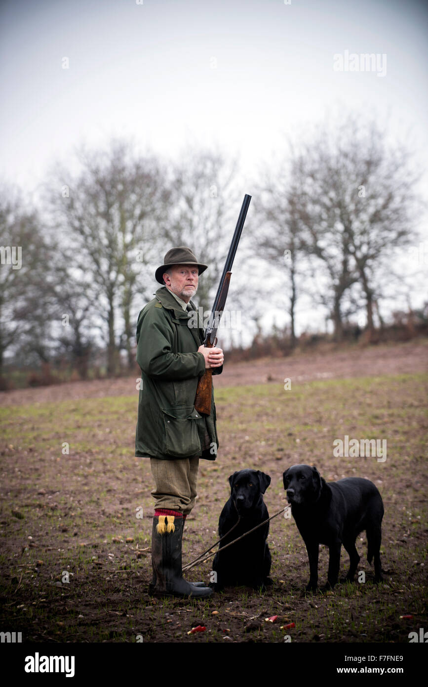 A day out shooting Stock Photo - Alamy