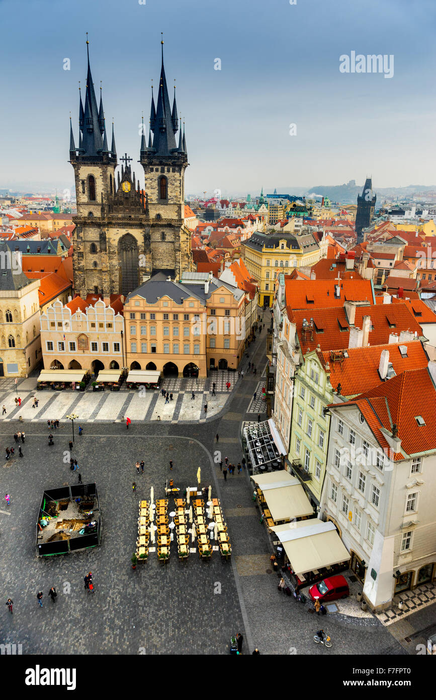 Tyn church old town hi-res stock photography and images - Alamy