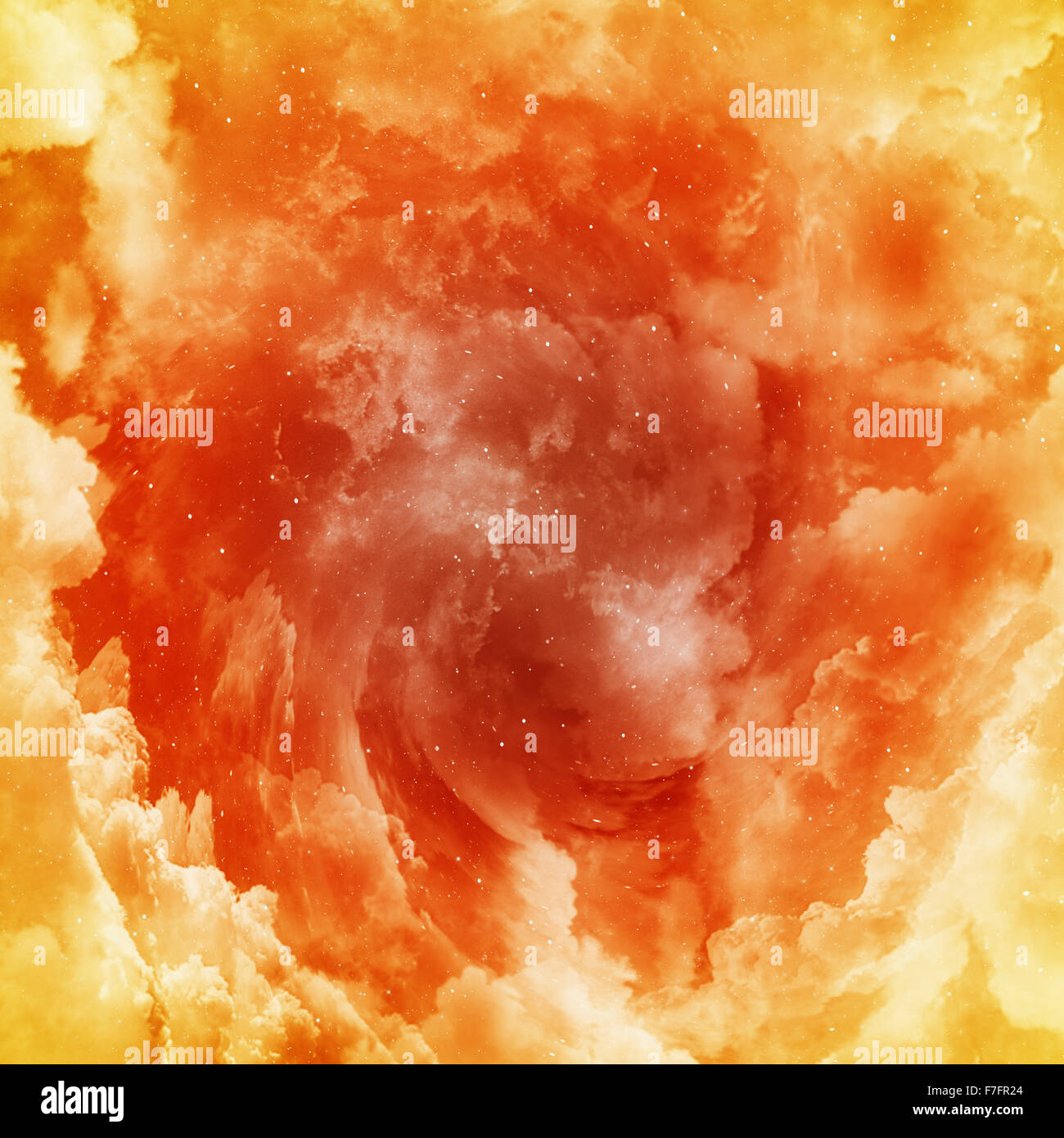 Abstract red Nebula Stock Photo - Alamy