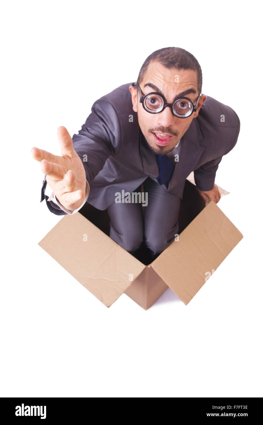 Thinking out of box concept Stock Photo - Alamy