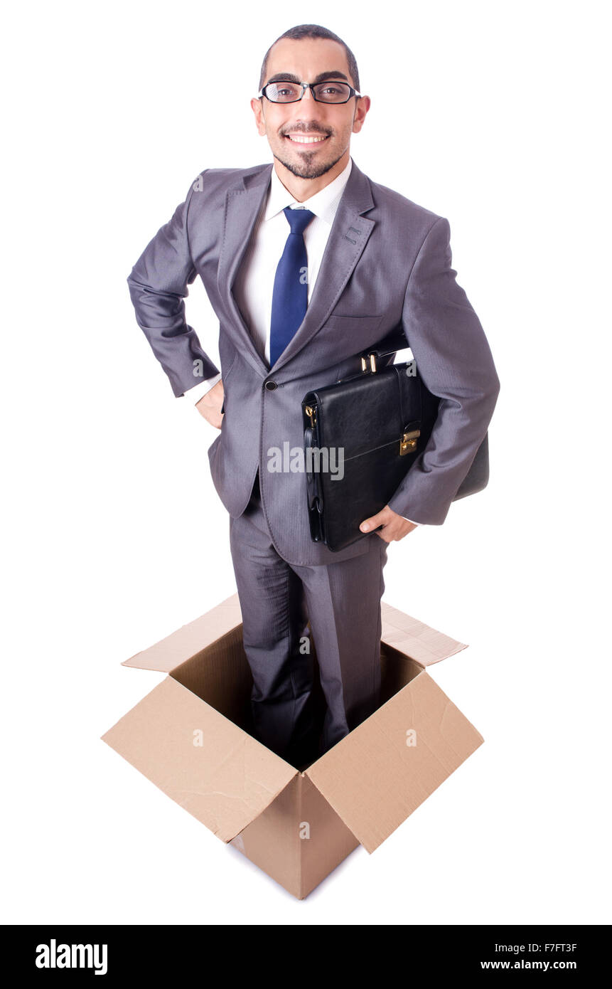 Thinking out of box concept Stock Photo - Alamy