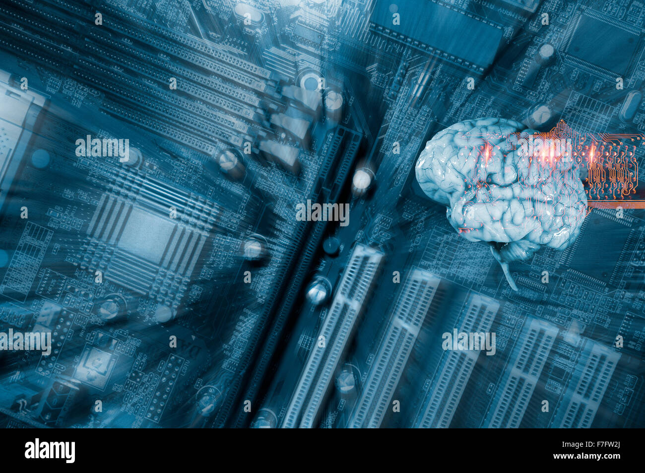 Brain communication hi-res stock photography and images - Alamy