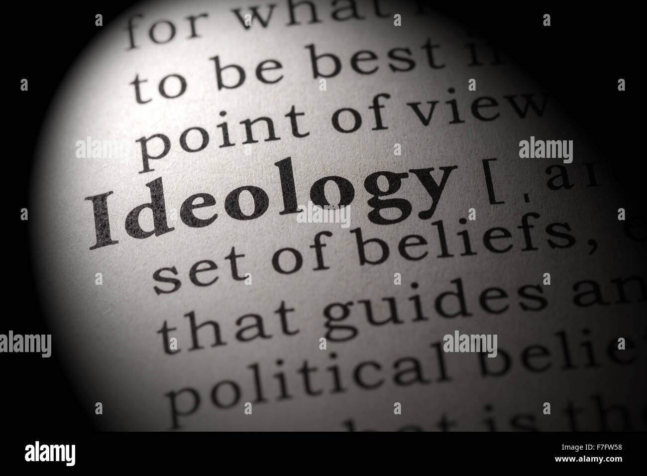 Ideology hi-res stock photography and images - Alamy