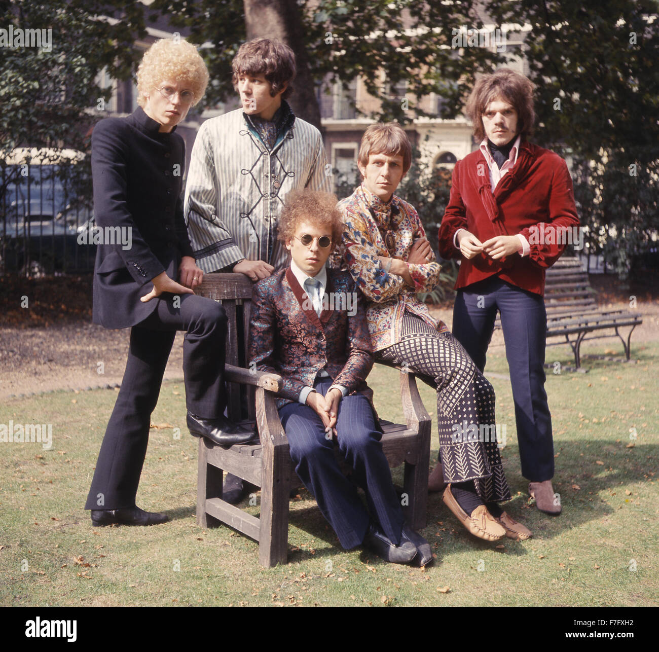 THE MOVE UK pop group in September 1967. From left: Ace Kefford, Bev ...