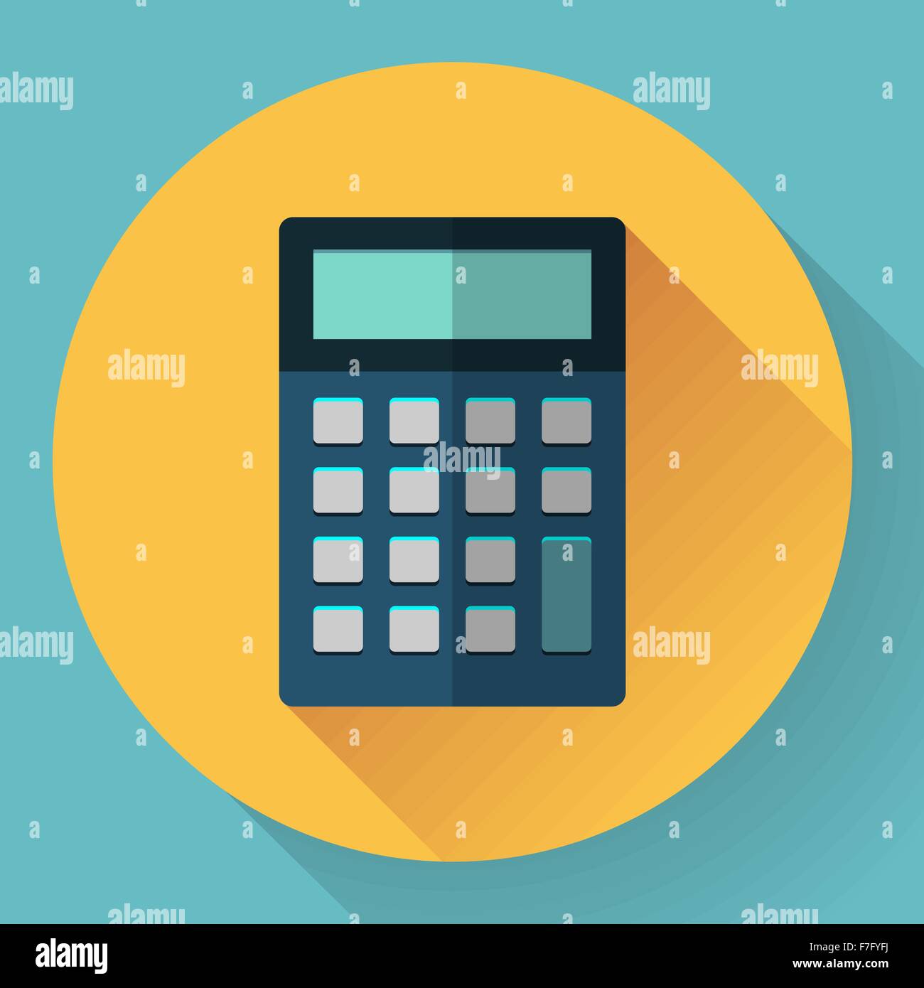 Calculator app icon mathematical Stock Vector Images - Alamy