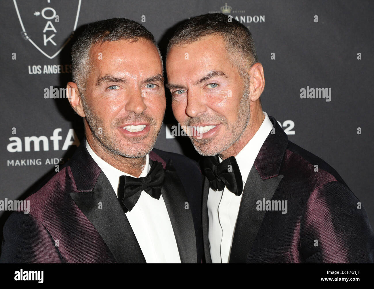 Dsquared2 and amfAR's official after party at 1OAK Featuring: Dan Caten ...