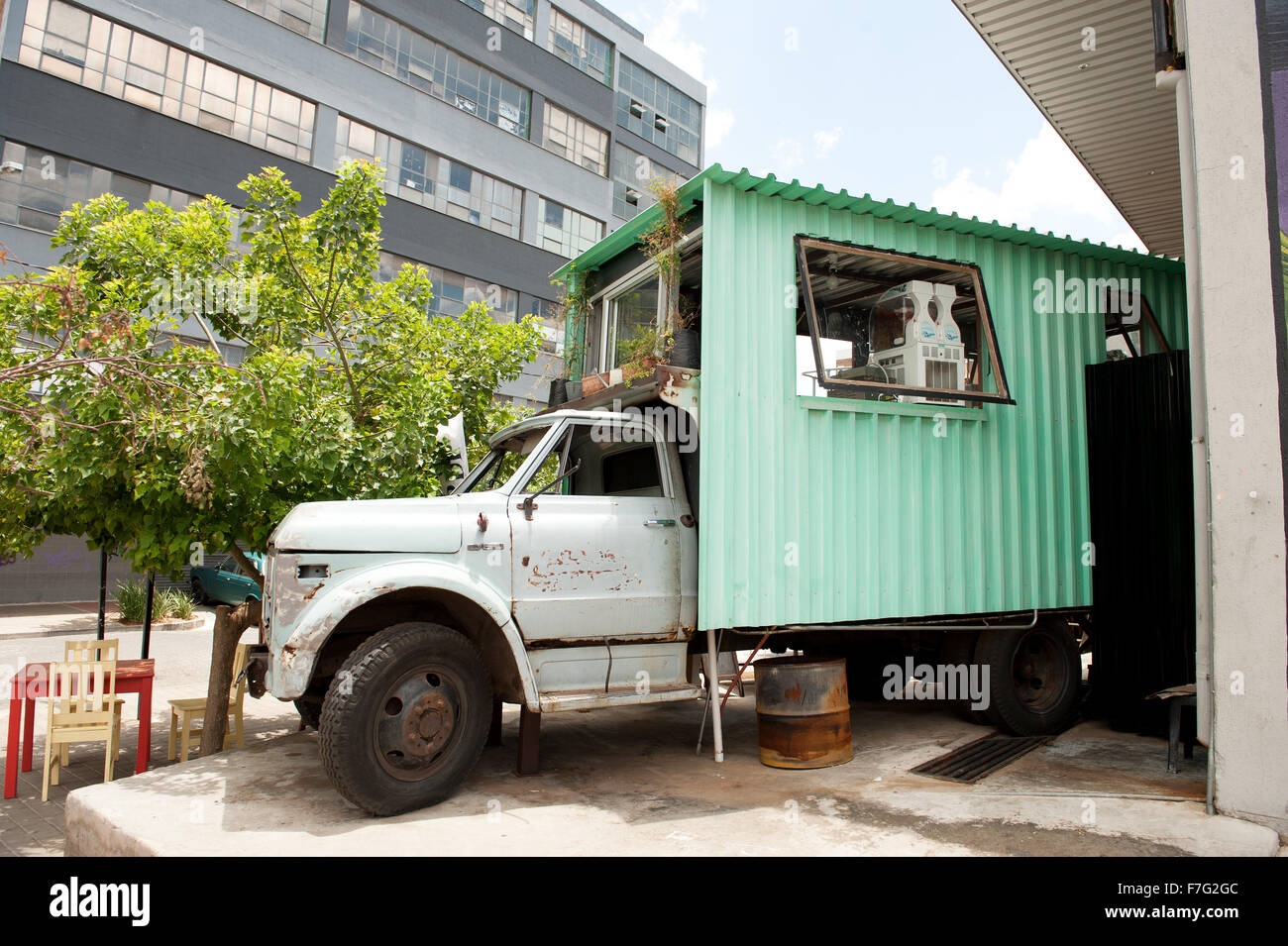 The Maboneng Precinct neighbourhood in downtown Johannesburg, South ...