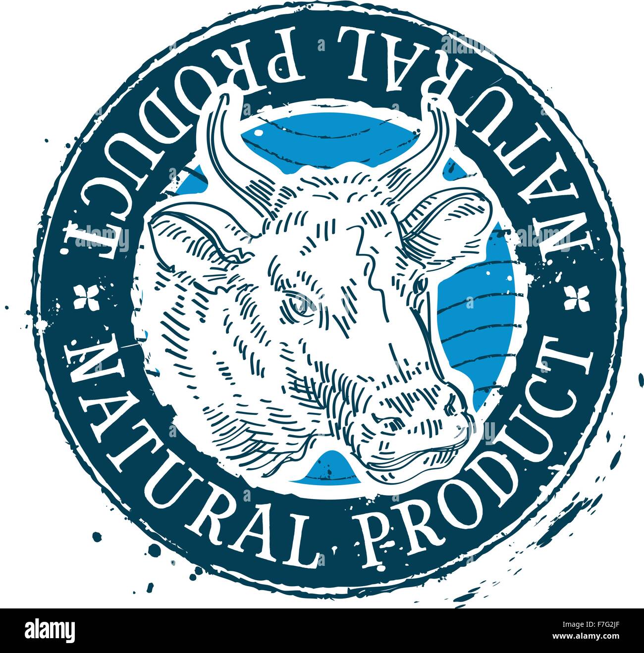 cow vector logo design template. milk or beef, veal icon Stock Vector ...