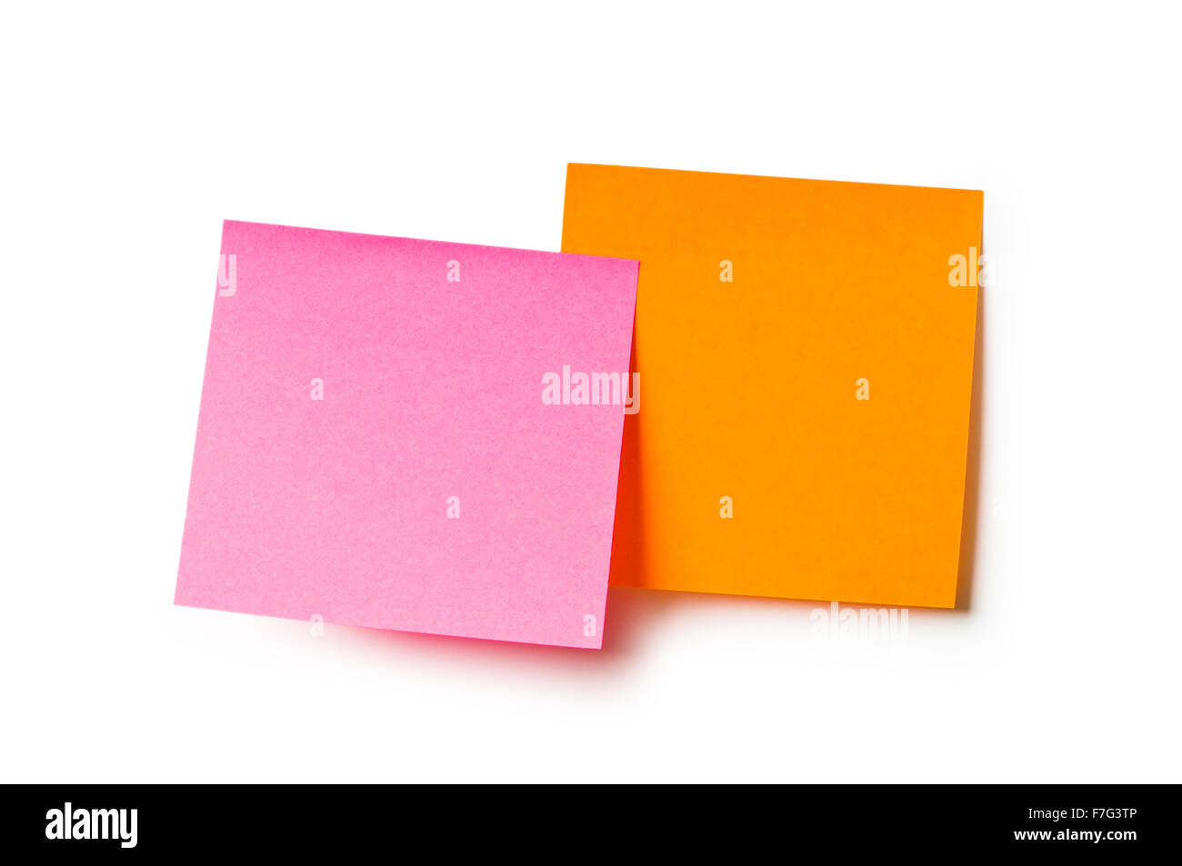 Reminder notes isolated on the white background Stock Photo - Alamy