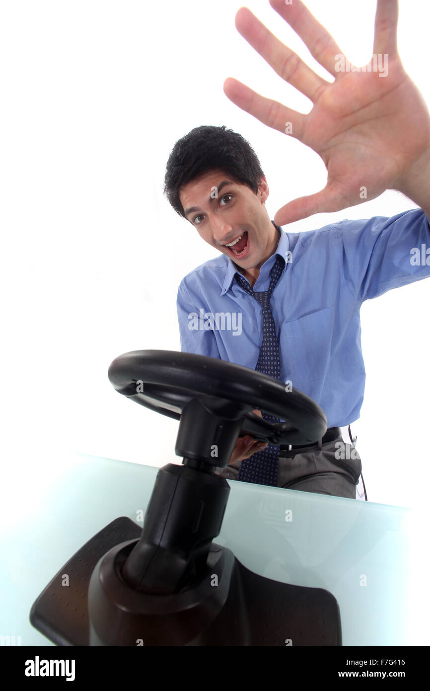 Man laugh gesture motion hi-res stock photography and images - Alamy