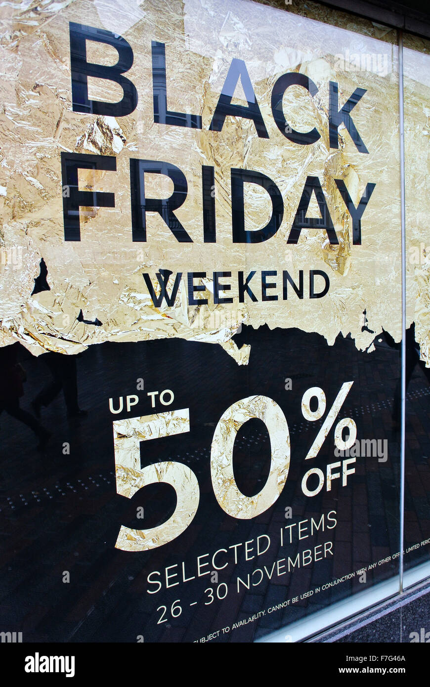 Black Friday signage sign Stock Photo - Alamy