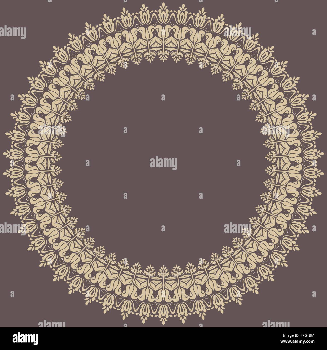 Floral Fine Frame Stock Photo - Alamy