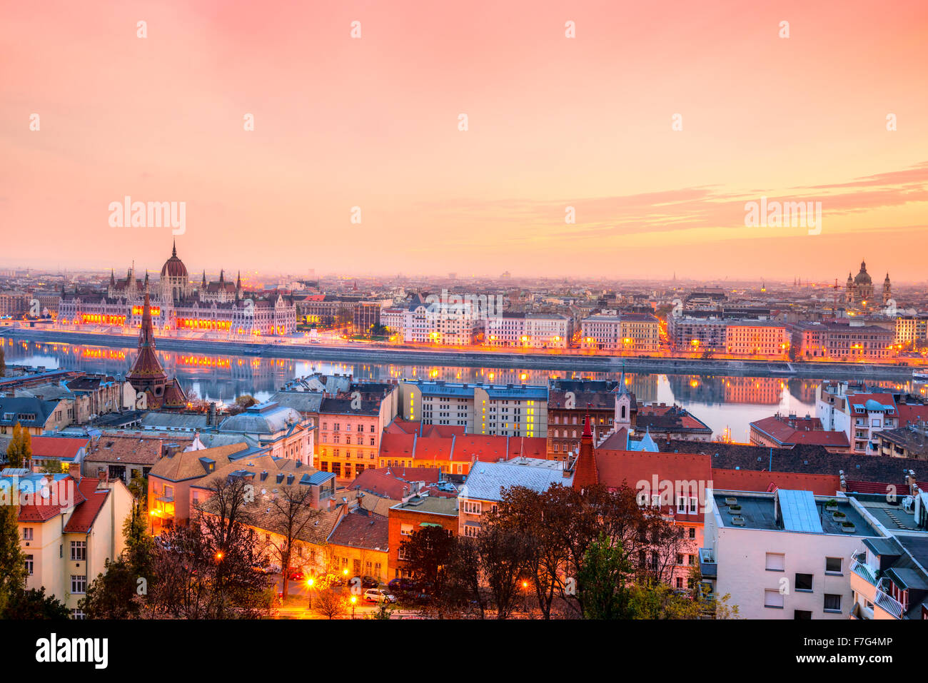 Aerial view basilica river sunrise hi-res stock photography and images ...