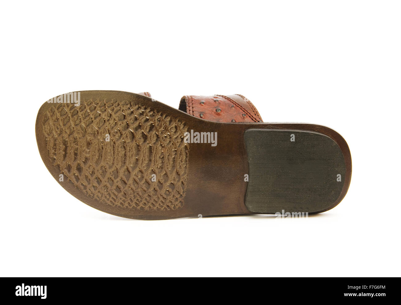 Sole of shoe isolated on the white background Stock Photo - Alamy