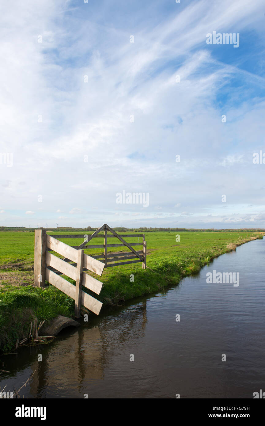 Typical polder and water land hi-res stock photography and images - Alamy
