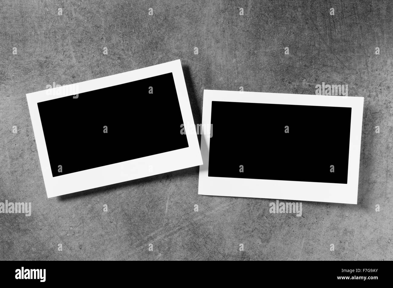 Designer concept - blank photo frames for your photos Stock Photo - Alamy